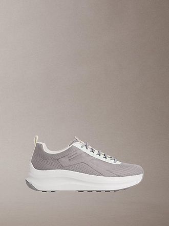 Calvin Klein Ck Volumax - Chunky Ck Stripe Runner Sneakers - Cloudburst/abyss - Herren - EU 40