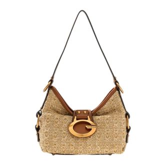 Guess Femme, Sacs, Brun, Taille: ONE Size Zalina Flap Clutch