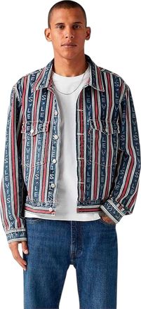 Levi's Truckerjacke f&uuml;r Herren, Denim (Blau)