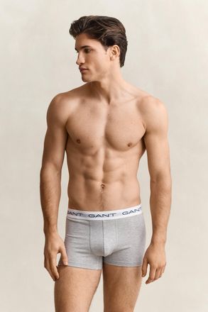 GANT Herren 3er-Pack Boxershorts (XXXL) LIGHT Grau MELANGE