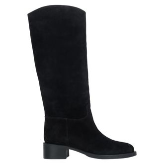 Estro & Luminara Kniehohe Stiefel mit niedrigem Absatz - - Shoes - Damen - Schwarzk - 40 EU