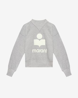 Isabel Marant Sweatshirt Moby - Femme - Gris-blanc - Taille 32 - Marant &Eacute;toile