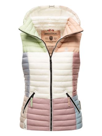 Navahoo Shadaa Multikulti Damen Steppweste - Leicht, farbenfroh & stylisch