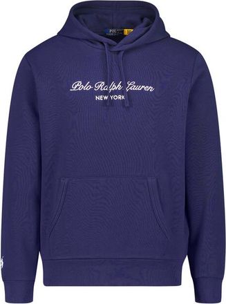 Polo Ralph Lauren Herren Hoodie blau Baumwolle Logo und Motiv