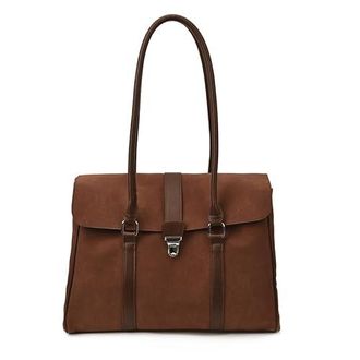 Generic Sac &agrave; main vintage en daim synth&eacute;tique pour femme, sac &agrave; main, sac &agrave; bandouli&egrave;re d&eacute;contract&eacute;, grande capacit&eacute; pour le magasinage, le travail, caf&eacute;, 37