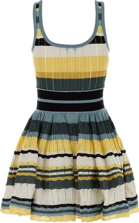 Alaia Dress Mini Dress - Multicolor