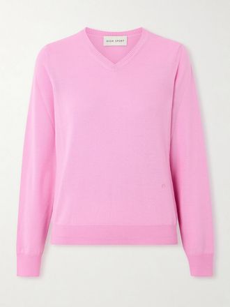 High Sport Billie Wollpullover - Pink