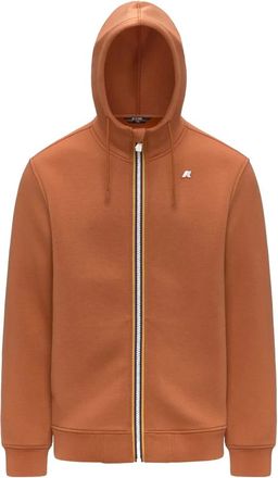 K-Way Homme, Sweatshirts et sweats &agrave; capuche, Orange, Taille: M Veste Spacer Rainer