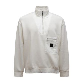 Armani Felpa Exchange Edition Sweatshirt - - Sweatshirts & Hoodies - Herren - Wei&szlig; - XS