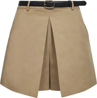 Self Portrait Femme, Shorts, Beige, Taille: 34 FR Short Shorts