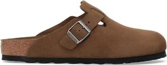 Birkenstock Sandalen - Brown Leather Sandals With Adjustable Buckle - Gr. 44 (EU) - in Bunt - für Damen