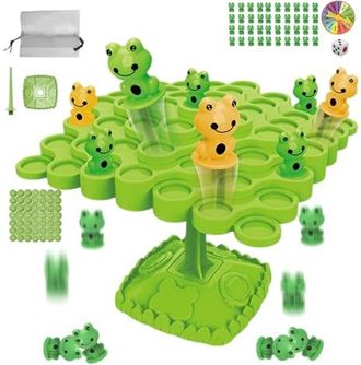 Generic Jeu D&Eacute;quilibre | Puzzle de Dessins Anim&eacute;s | Jeu de Soci&eacute;t&eacute; | Pour Filles Gar&ccedil;ons Maternelle Jardin DAdultes Famille Parent-Enfant Anniversaire, Grenou