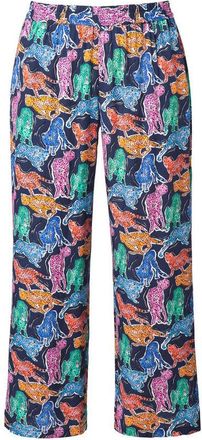 Angel Of Style Schlupfhose Hose weites gerades Bein Tiger-Muster
