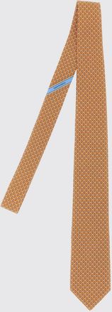 Ferragamo Krawatte aus reiner Seide mit durchgehendem Gancini-Monogramm