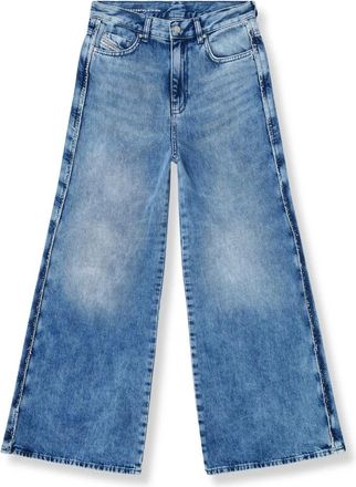 Diesel Femme, Jeans, Bleu, Taille: W29 Wide Jeans