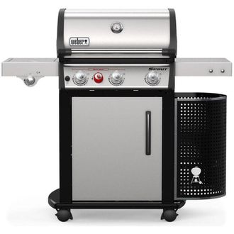 Weber Barbecue &agrave; gaz 3 br&ucirc;leurs avec br&ucirc;leur Sear Station - Cuisson efficace pour repas en famille - Weber Spirit Premium SP-335 GBS