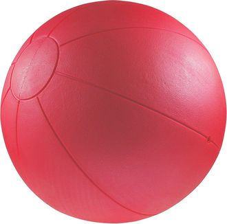 Sport-Tec TOGU Medizinball Fitnessball Gewichtsball Rehaball aus Ruton 34 cm, 5 kg, ROT