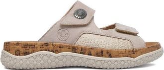 Rieker Pantoletten CEO-V0302-60 Beige