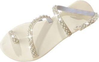 Generic Sandales noires pour femmes, sandales à plateforme blanches, sandales plates pour femmes, tongs orthopédiques, pantoufles roses en peau de mouton pour