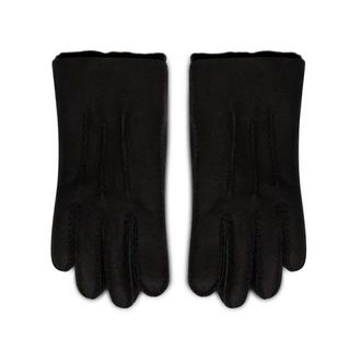 UGG Gants tactiles en peau de mouton - Homme - Accessoires - Noir - Taille: M