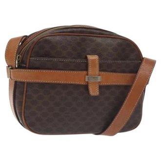 Celine Pre-owned Cuir sacs-celine - Femme - Pre-owned - Brun - Taille: ONE Size