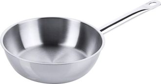 Contacto Edelstahl Sauteuse 20 cm, hochgl&auml;nzend Sch&uuml;ttrand