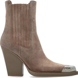 PARIS TEXAS Femme, Chaussures, Brun, Taille: 39 EU Cowboy Bottes