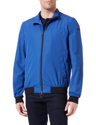 Geox Mens M JHARROD Jacket, True Blue, 60