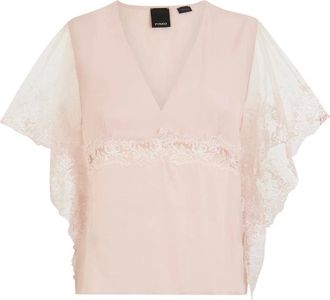 Pinko Pinko, Femme, Blouses et Chemises, Rose, Taille: 38 FR Blouses