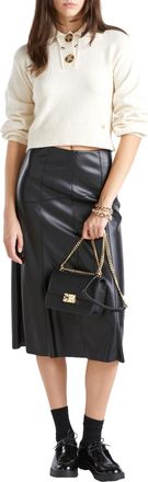 Benetton Damen 4ivrd004c Rock, Schwarz, 42