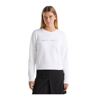 Benetton Maille G/C M/L, Blanc, S