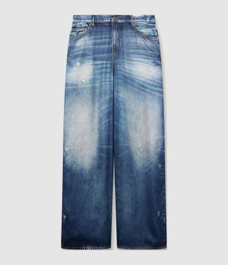 Golden Goose Pantalon Journey Blue