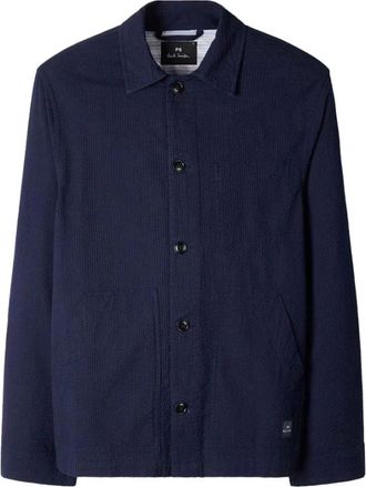 Paul Smith Homme, Vestes, Bleu, Taille: M M2R-908Z-V22617 Overshirt