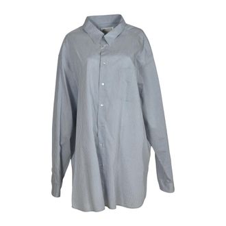 Maison Margiela Gestreiftes Hemd - - Blouses & Shirts - Damen - Blau - M