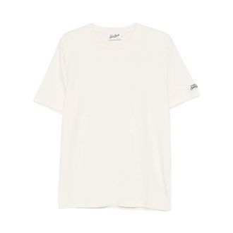 MC2 Saint Barth T-shirt Eey0001 - Homme - Tops - Beige - Taille: L