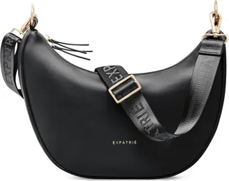 Expatri&eacute; Expatri Half Moon Bag Lea Medium