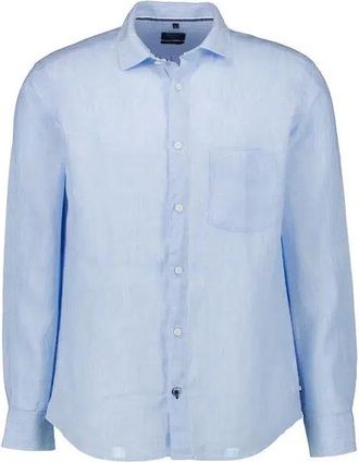 Olymp Herren Hemd blau