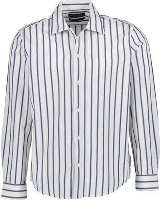 Marc O'Polo Herren Hemd blau Baumwolle