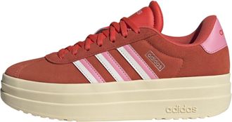 adidas Damen VL Court Bold Shoes, Bright red/Bliss pink/Cloud White, 38 2/3 EU