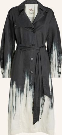 High High Trencoat Holt blau