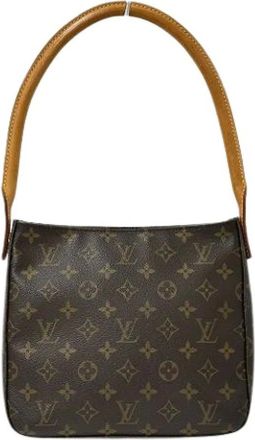 Louis Vuitton Sac bandouli&egrave;re Looping MM Pre-owned - Femme - Pre-owned - Brun - Taille: ONE Size