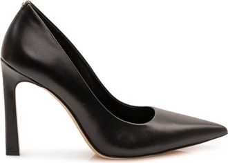Michael Kors Femme, Chaussures, Noir, Taille: 39 1/2 EU Amara Escarpin en Cuir