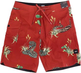 Vans W&uuml;stenschlange Blumen Bermuda Boardshorts - - Shorts - Herren - Mehrfarbig - W28