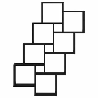 Generic W&uuml;rfelf&ouml;rmiges Wandregal, M&ouml;belset f&uuml;r Zuhause und Schlafzimmer, an der Wand Montiertes Schwebendes H&auml;ngeregal f&uuml;r Wohnzimmer, Schlafzimmer und B&uuml;ro, 