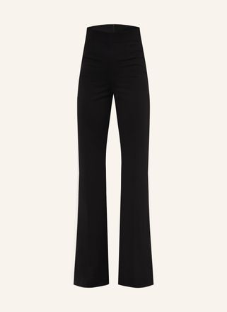 Sportmax Sportmax Bootcut-Hose Gettone Aus Jersey schwarz