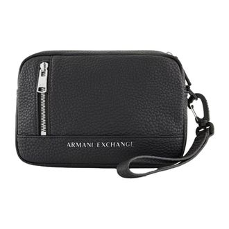 A|X Armani Exchange Kosmetik-Etui mit Spitzendetail - - Bags - Herren - Schwarzk - ONE SIZE
