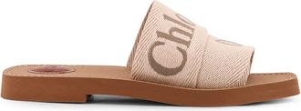 Chlo&eacute; Femme, Chaussures, Beige, Taille: 38 EU Woody Sandales