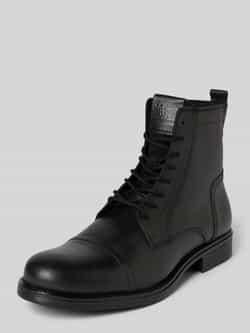 Jack & Jones Boots aus Leder mit Rei&szlig;verschluss Modell RUSSEL