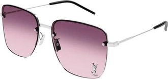 Saint Laurent Damen, Accessories, Grau, 58 CMGr&ouml;&szlig;e