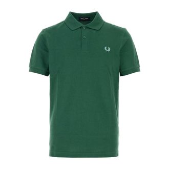 Fred Perry Homme, Tops, Vert, Taille: S Polo Chemises